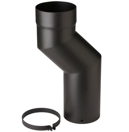 67-150-047 - Stove Offset with Adj Pipe - Ø 150mm | Croydon Fireplaces